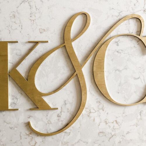 Custom Initials Sign / Wedding Sign / Custom Monogram / Custom - Etsy