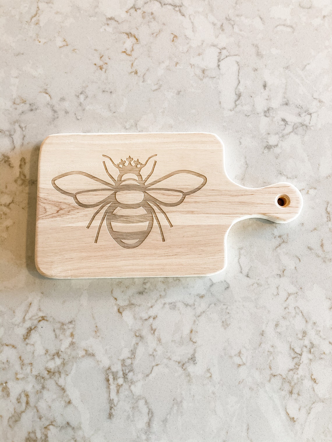 Queen Bee Cutting Board // Bee Cutting Board // Queen Bee Decor ...