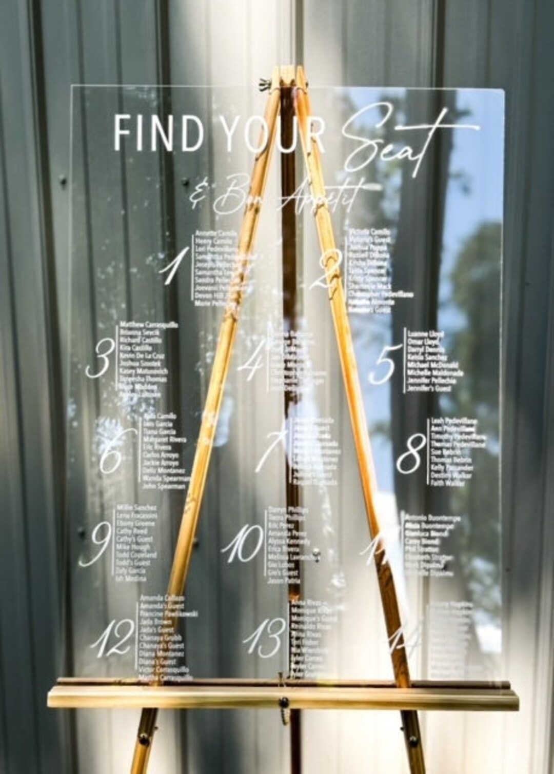 Seating Chart Sign, Custom Seating Chart, Wedding Signs, Find Your Seat ...