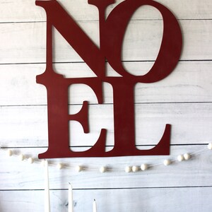 Noel Sign, Wood NOEL Sign, Christmas Decor, Holiday Decor, Rustic Wood ...