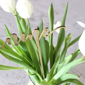 Laser Cut Table Numbers // Wedding Table Numbers // Table Number Topper ...