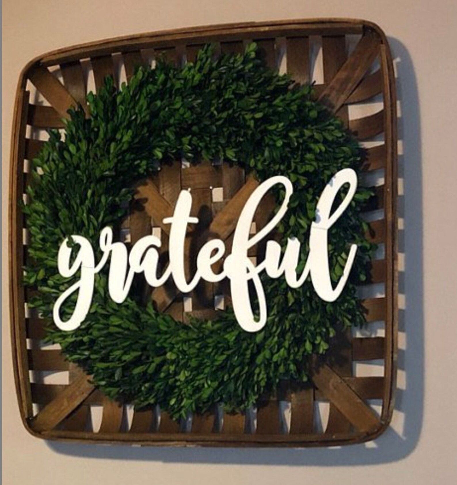 Grateful Sign // Wood Thankful Sign //fall Decor//thanksgiving - Etsy