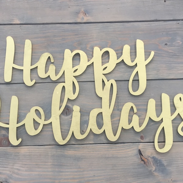 Holiday Signs - Etsy