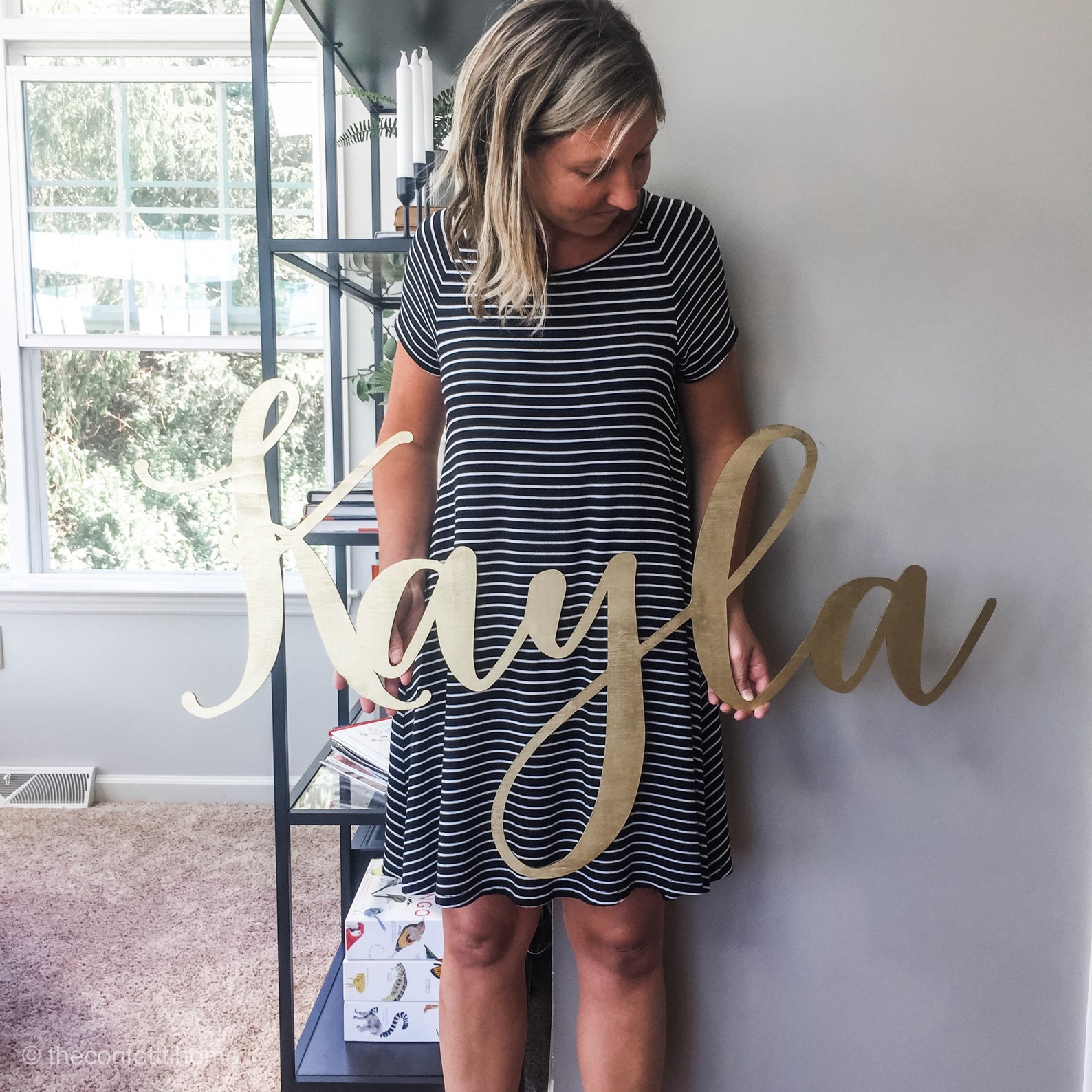 Large Custom Name Wood Sign Custom Name Sign Custom Nursery - Etsy