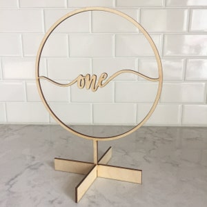 Round Table Numbers // Wedding Table Numbers // Circle Table Numbers ...