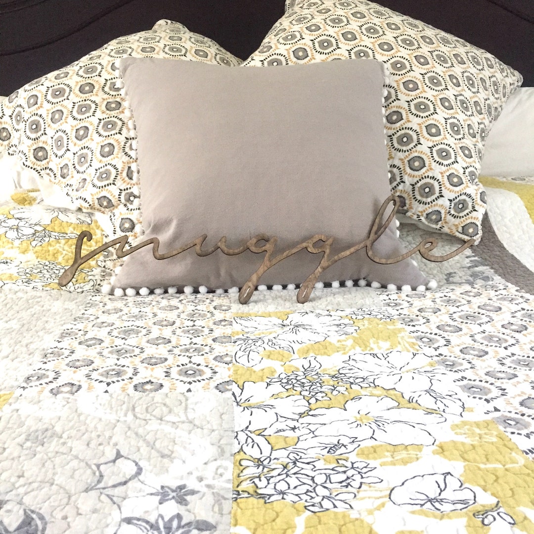 Snuggle Sign, Wood Snuggle Sign, Cozy Home Decor, Christmas Decor ...