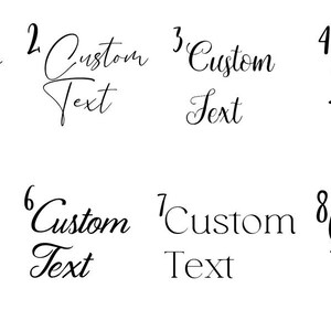 Custom Cake Topper With Personalized Text, Personalized Couples Cake ...