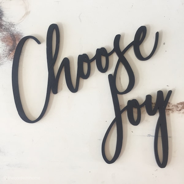 Joy Sign - Etsy