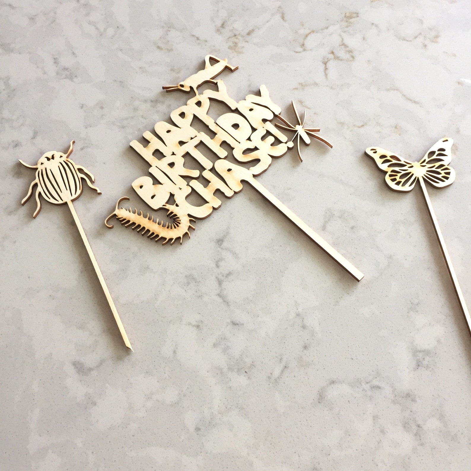 Custom Bug Birthday Cake Topper Custom First Birthday Cake - Etsy