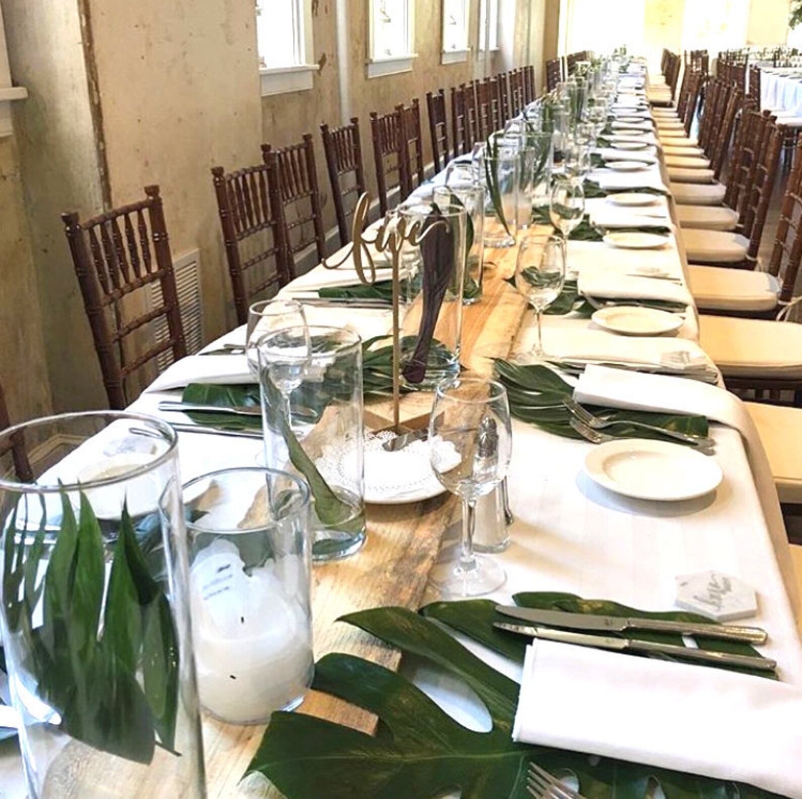 Laser Cut Table Numbers // Wedding Table Numbers // Table - Etsy