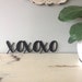 XOXOXO Sign, Valentine's Day Decor, Valentine's Decor, Holiday Decor ...