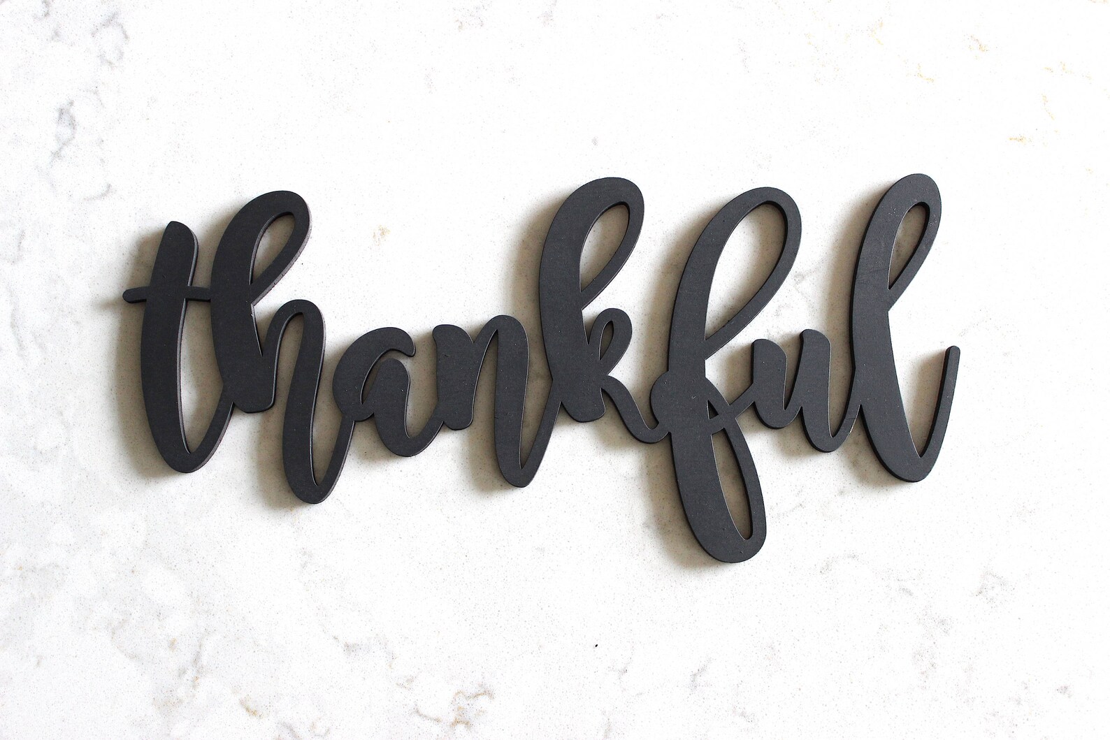 Thankful Sign, Wooden Thankful Sign, Fall Décor, Thanksgiving Décor ...