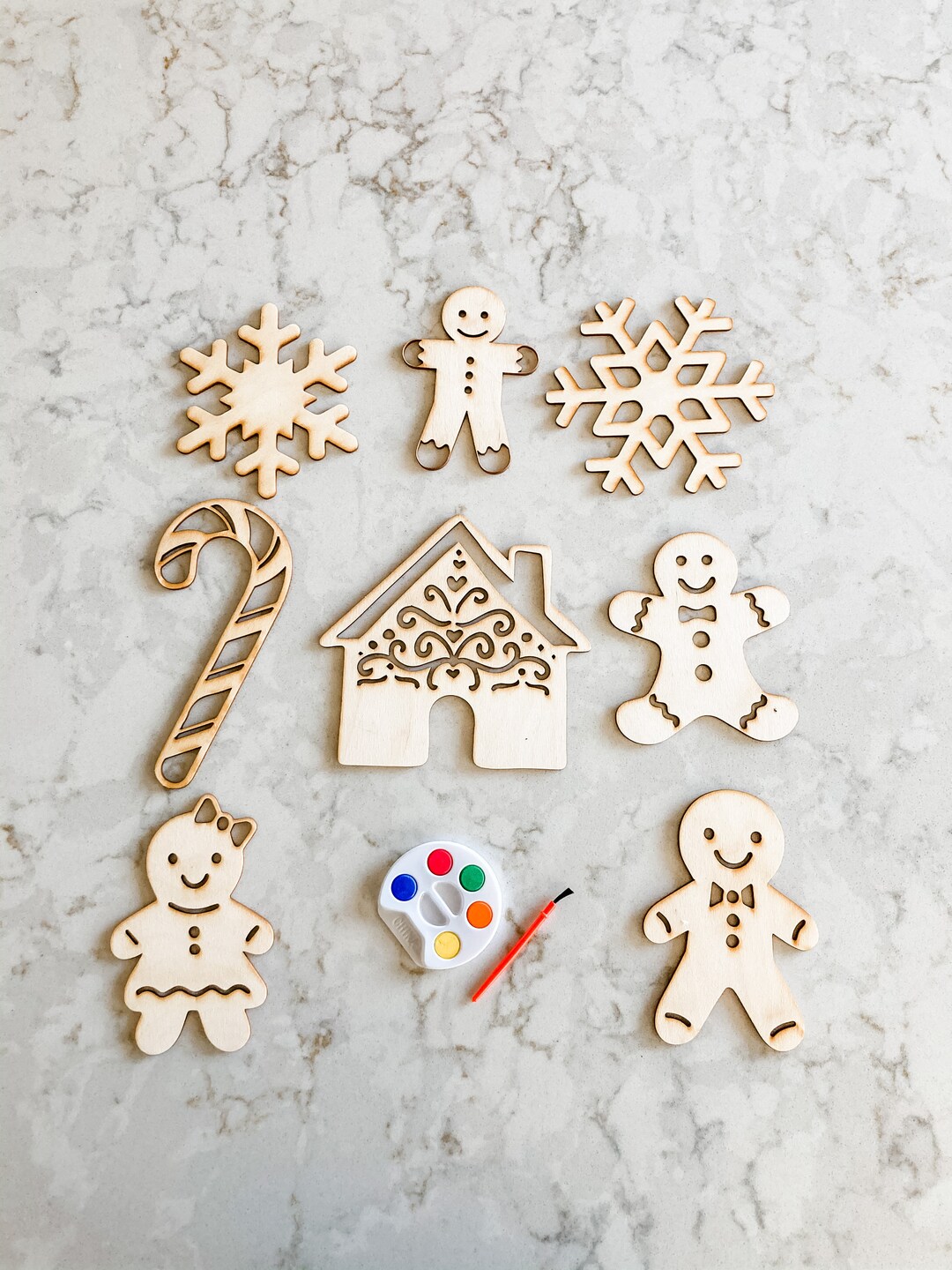 Gingerbread Paintable Set // Paintable Set // Christmas Set ...
