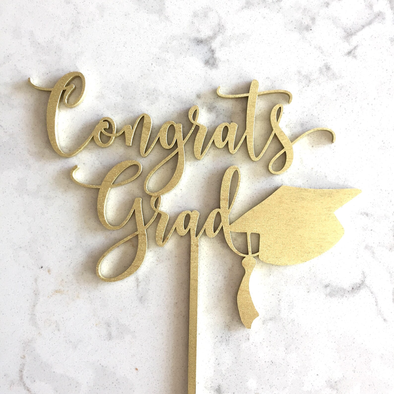 Graduation Cake Topper // Happy Graduation // Grad Topper // - Etsy