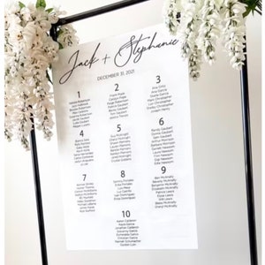 Black Stand Sign Holder Set, Wedding Sign Holder, Acrylic Sign Holder ...