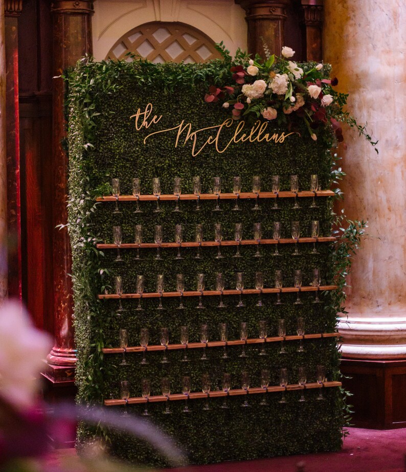 Large Custom Elegant Name Sign / Wedding Sign / Custom Name - Etsy