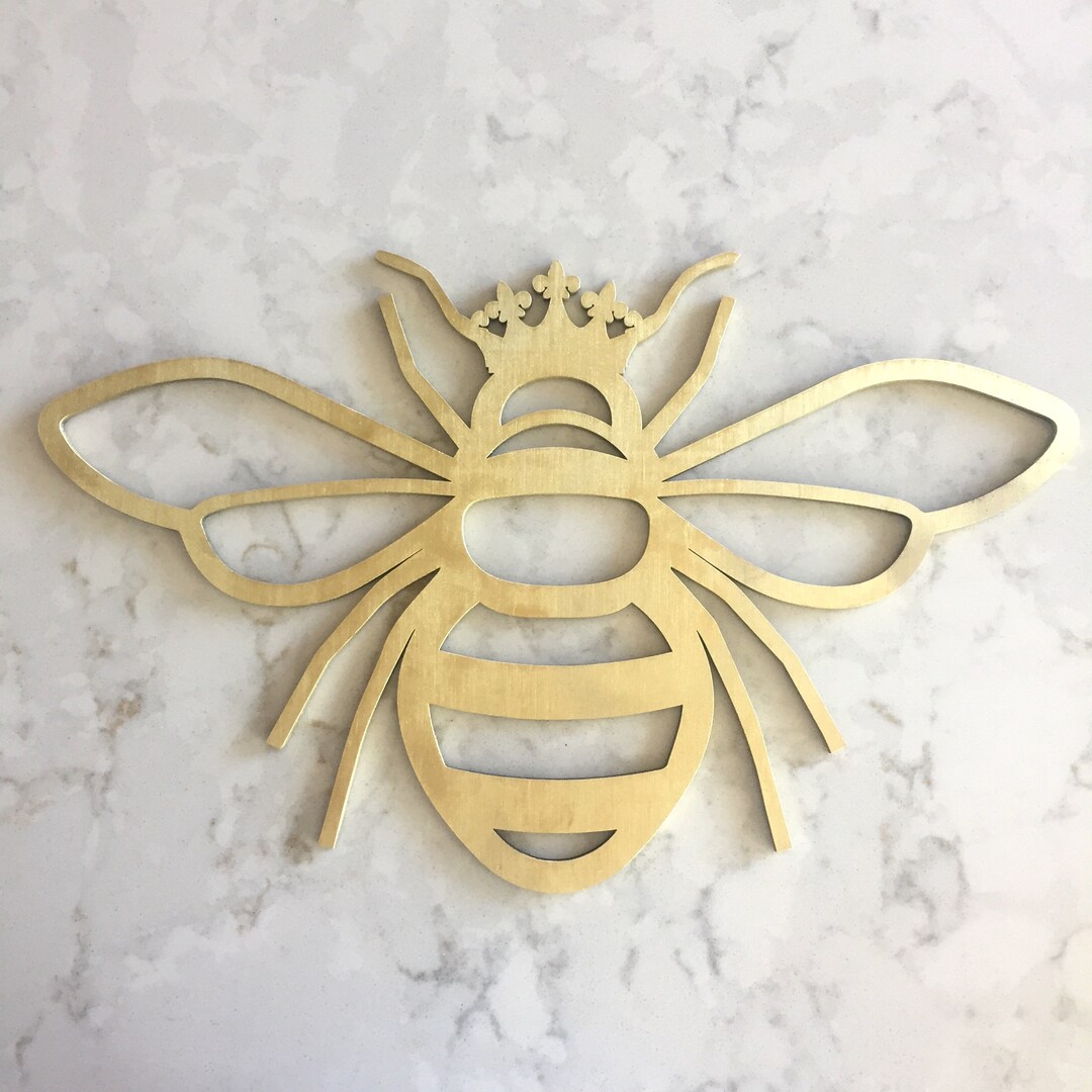 Queen Bee Sign, Wooden Bee Sign, Home Decor Sign, Bee Kind Decor ...