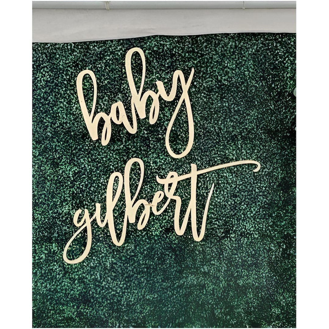 Large Custom Baby Name Sign / Baby Shower Sign / Custom Name Sign ...