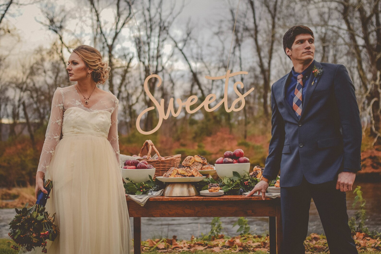 Sweets Sign // Wood Wedding Decor // Wedding Signs // Wedding - Etsy