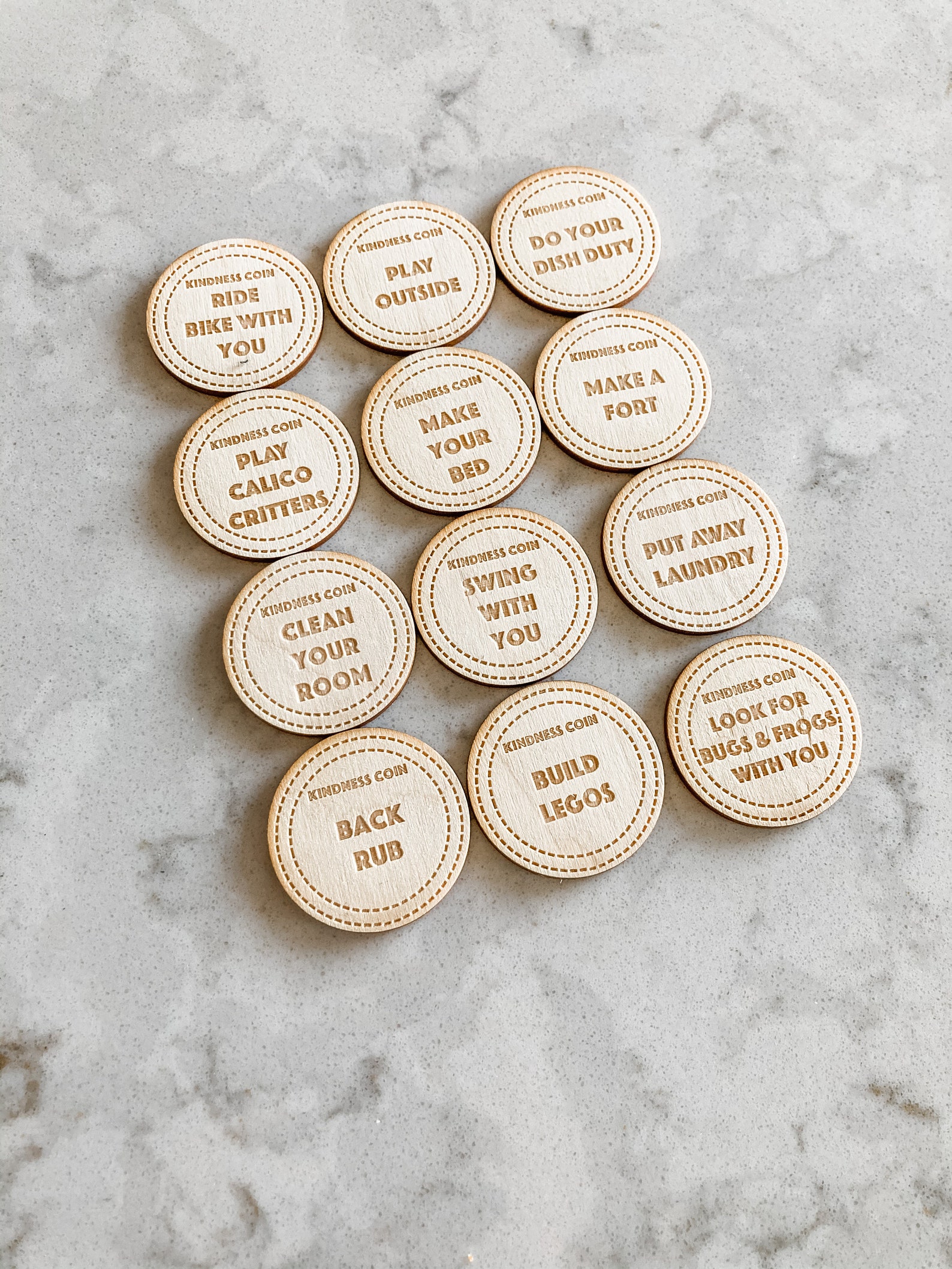 Kindness Coins // Sibling Gift // Serving Gift // Christmas - Etsy