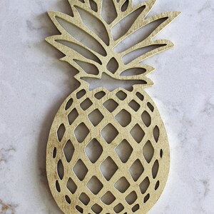 Pineapple Sign, Wood Pineapple Sign, Pineapple Décor, Welcome Décor ...
