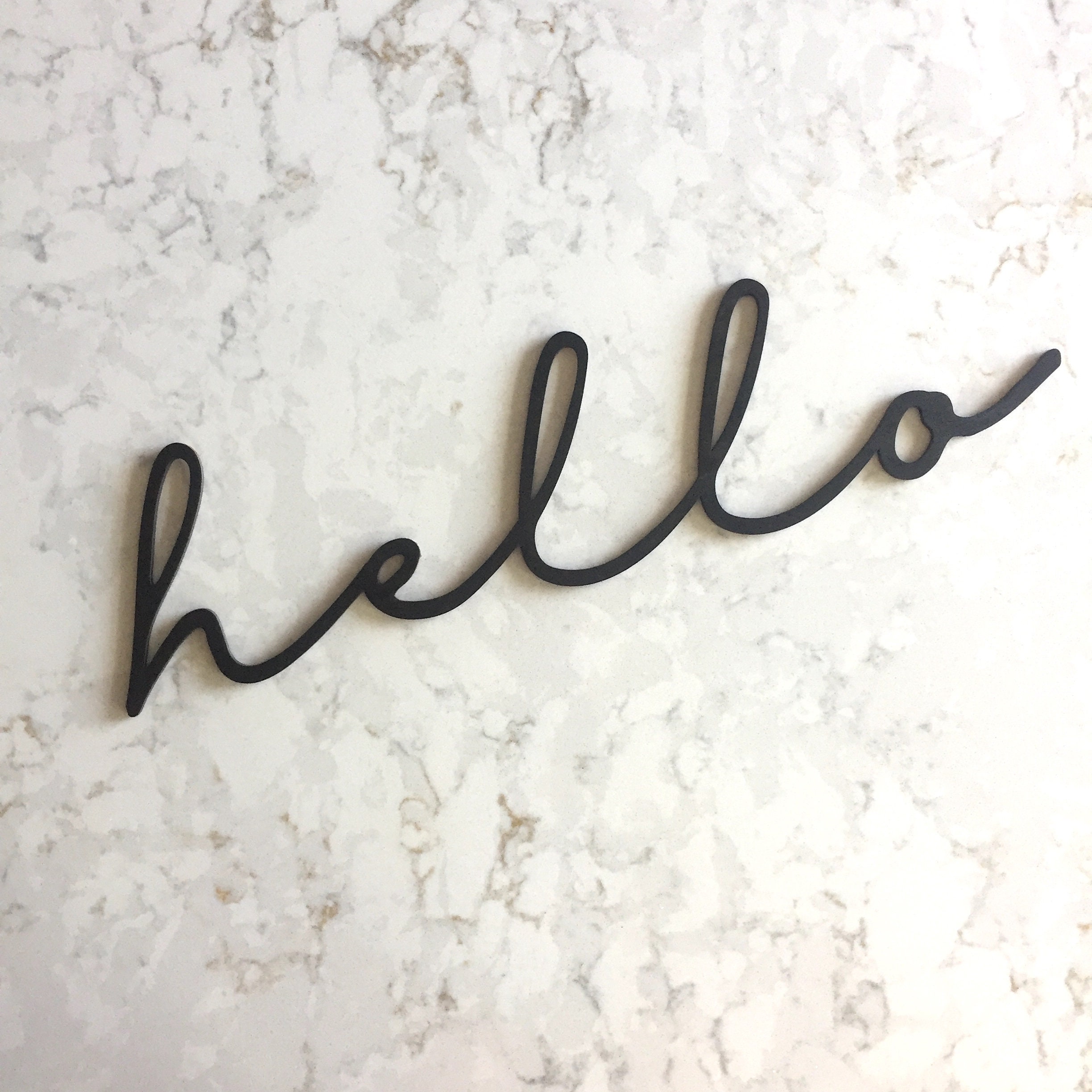 Hello Sign // Wood Hello Sign //porch Decor // Welcome Decor - Etsy UK