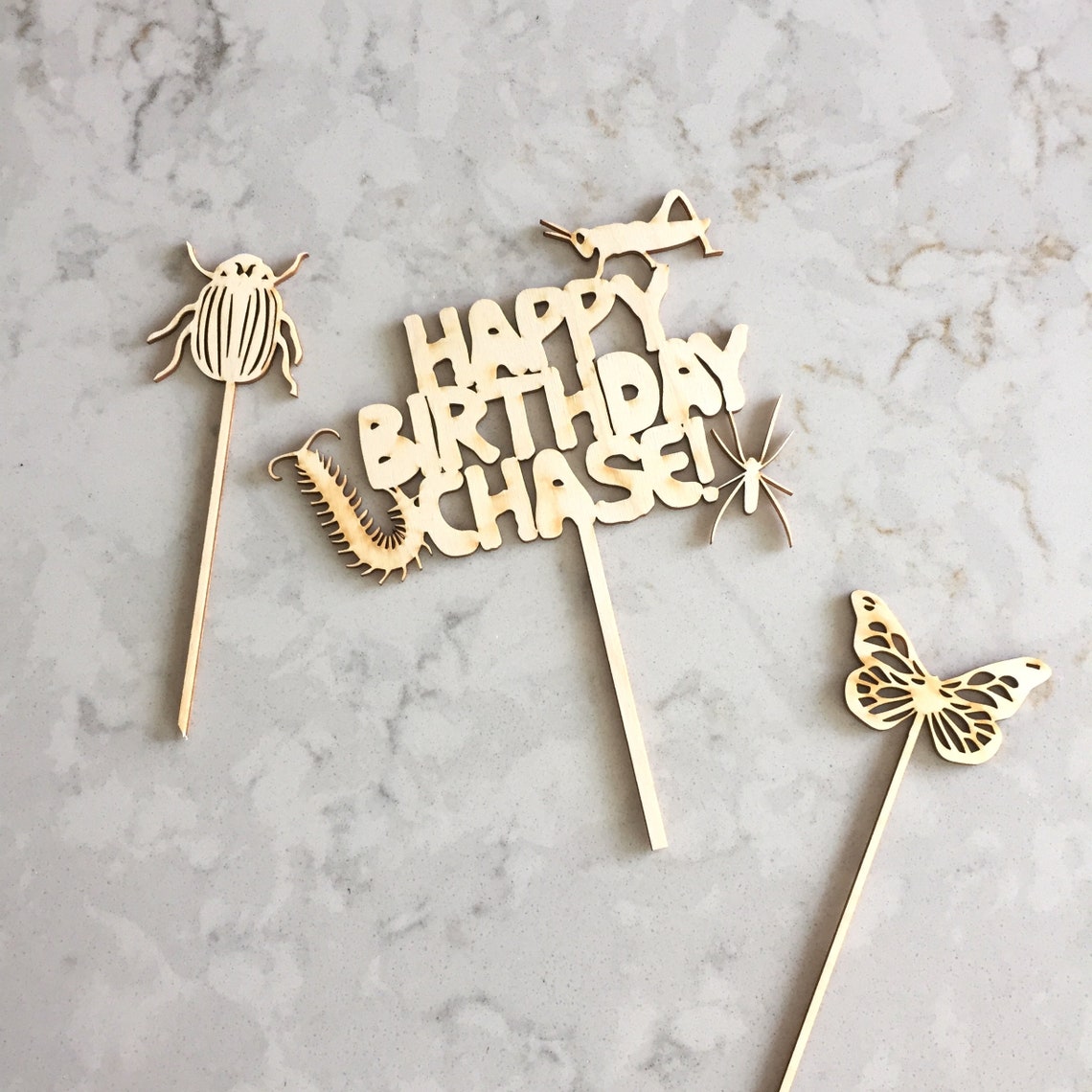 Custom Bug Birthday Cake Topper Custom First Birthday Cake - Etsy