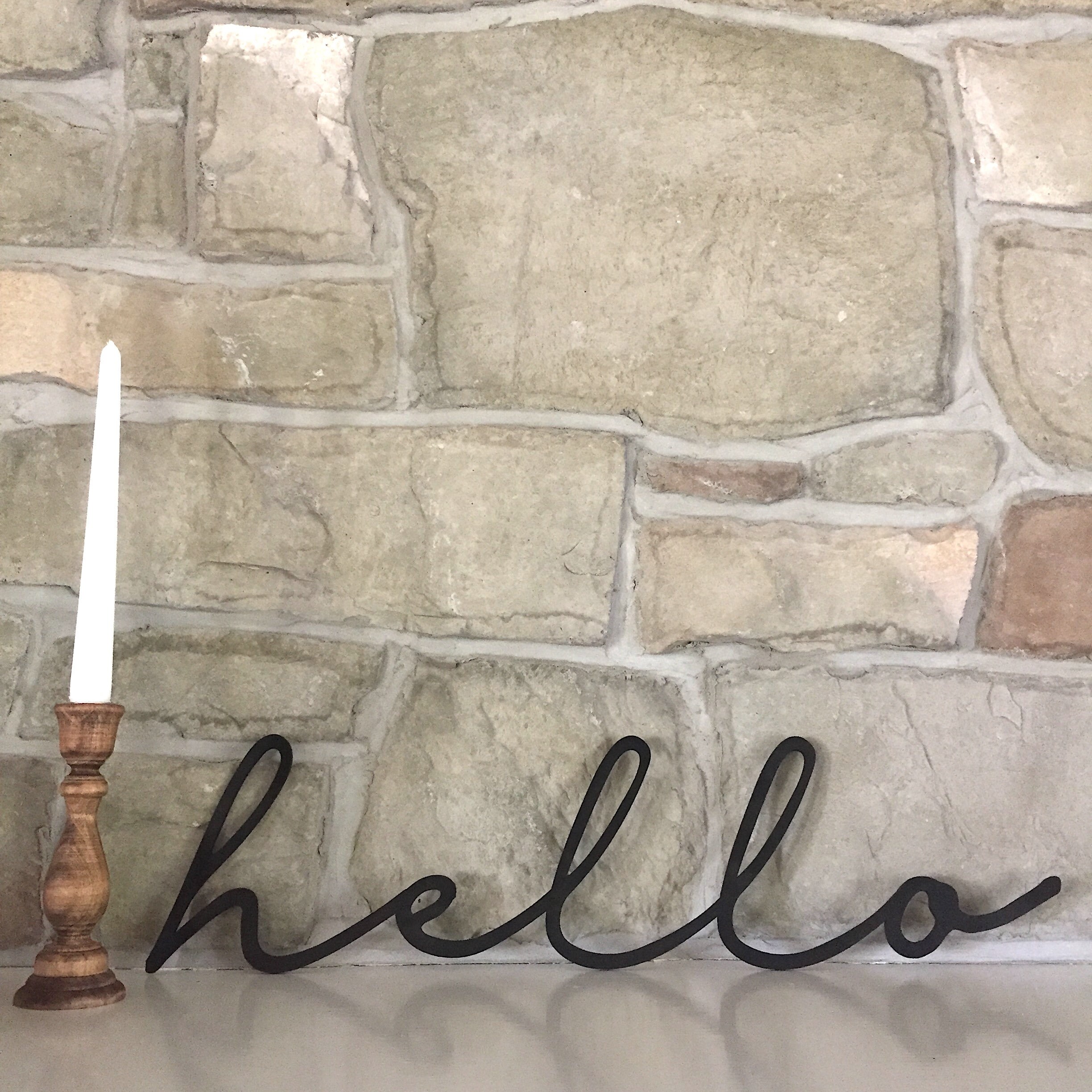 Hello Sign // Wood Hello Sign //porch Decor // Welcome Decor - Etsy UK