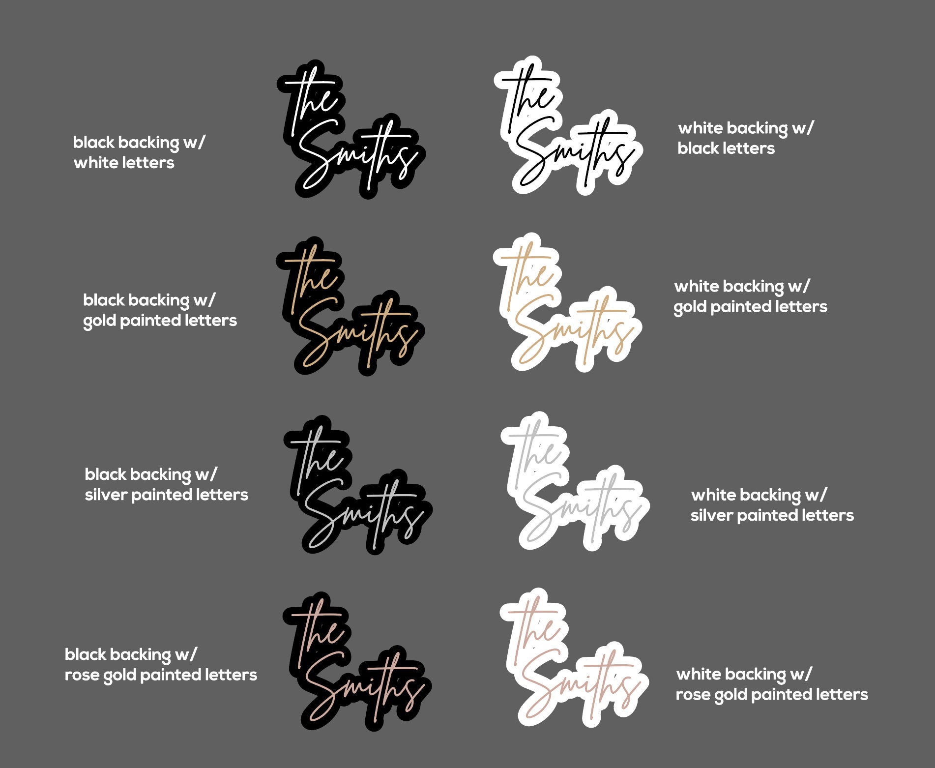 Large Layered Custom Name Sign / Wedding Sign / Custom Name | Etsy