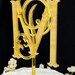 Gold Mirror Monogram Cake Topper, Monogram Custom Topper, Custom ...
