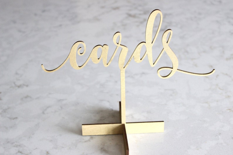 Card Sign for Wedding Gifts / Wedding Sign / Wedding Decor / - Etsy