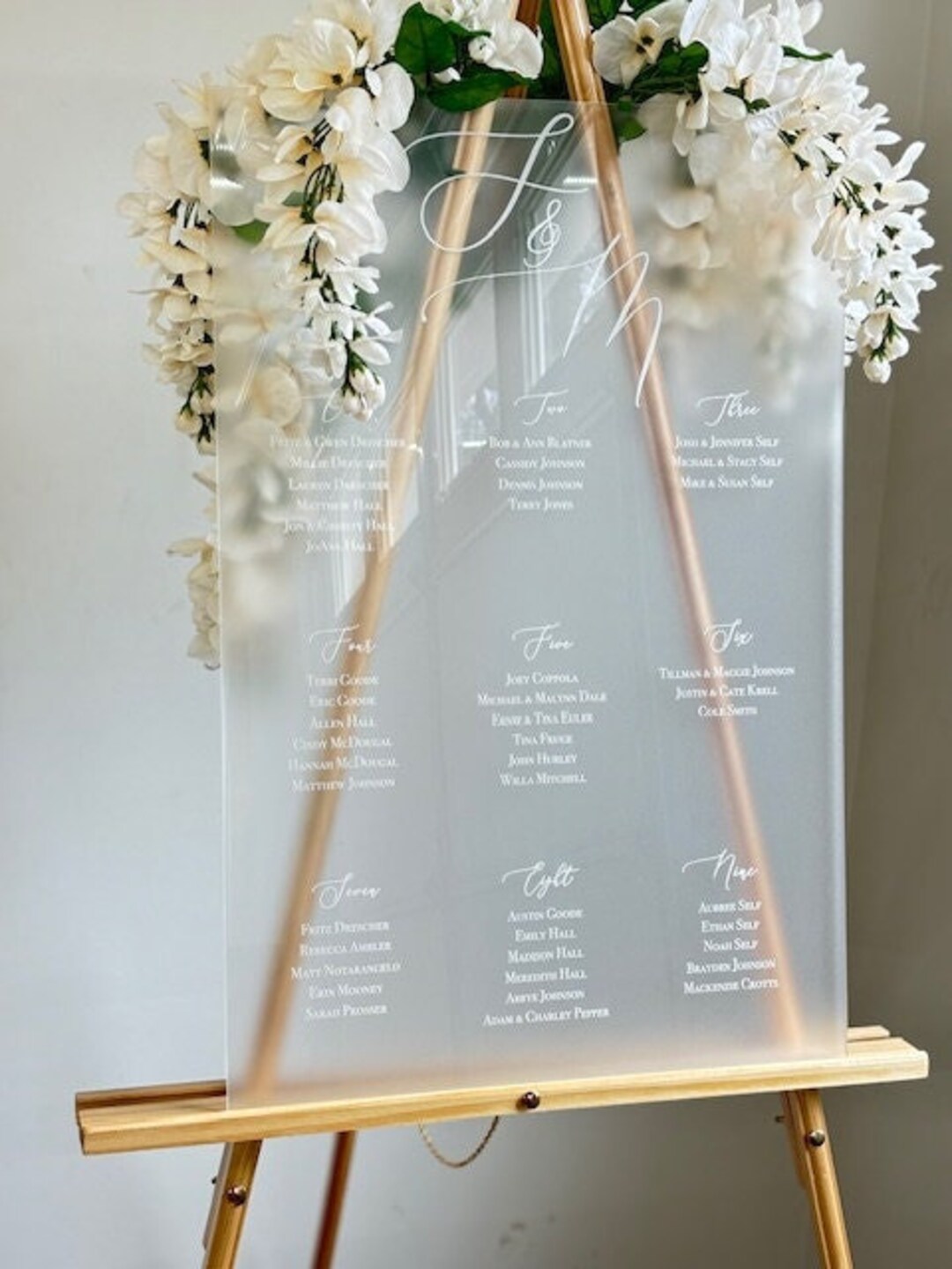 Custom Seating Chart, Wedding Seating Chart, Wedding Seating Sign ...