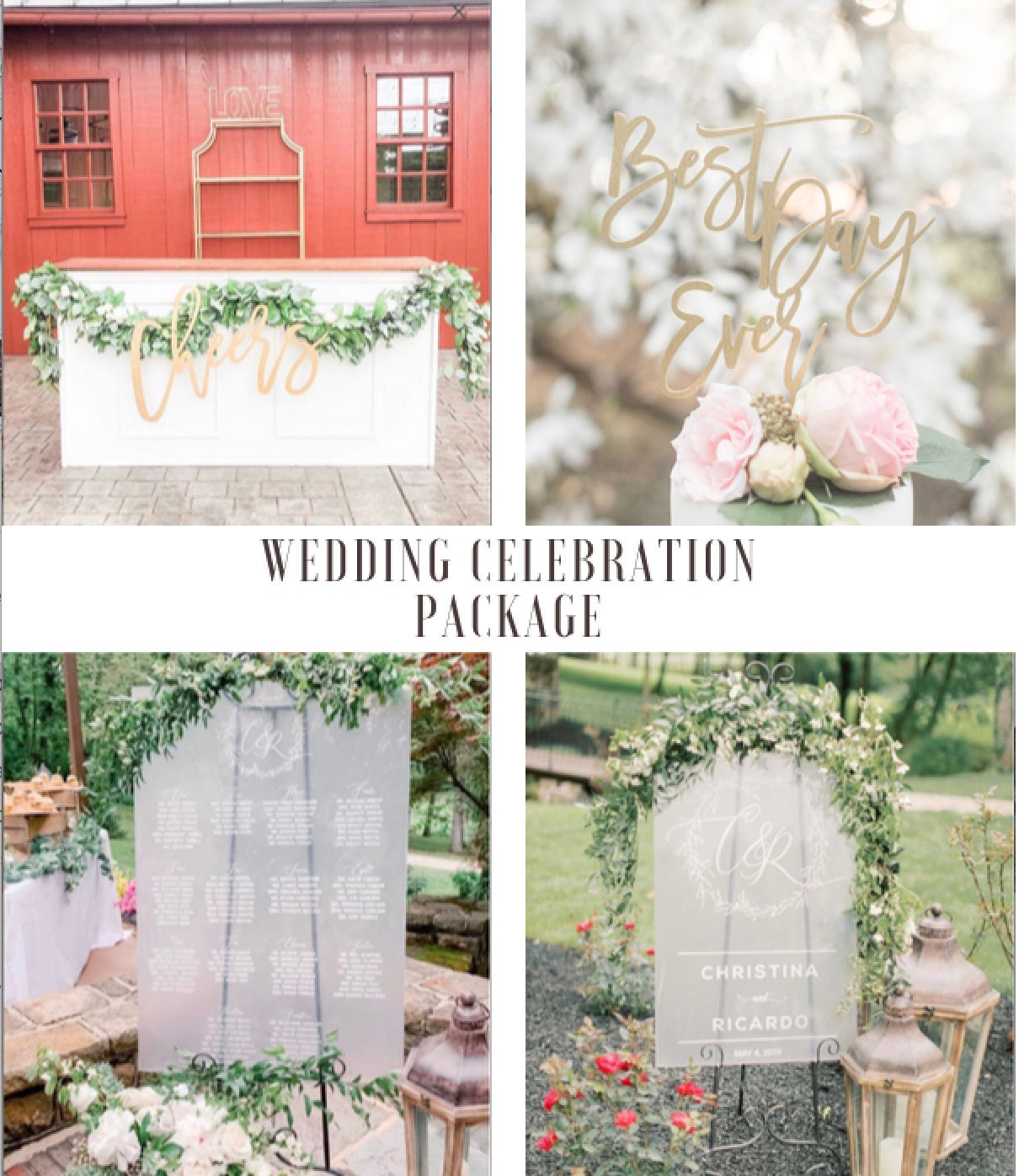 Custom Wedding Package / Wedding Welcome / Seating Chart / | Etsy