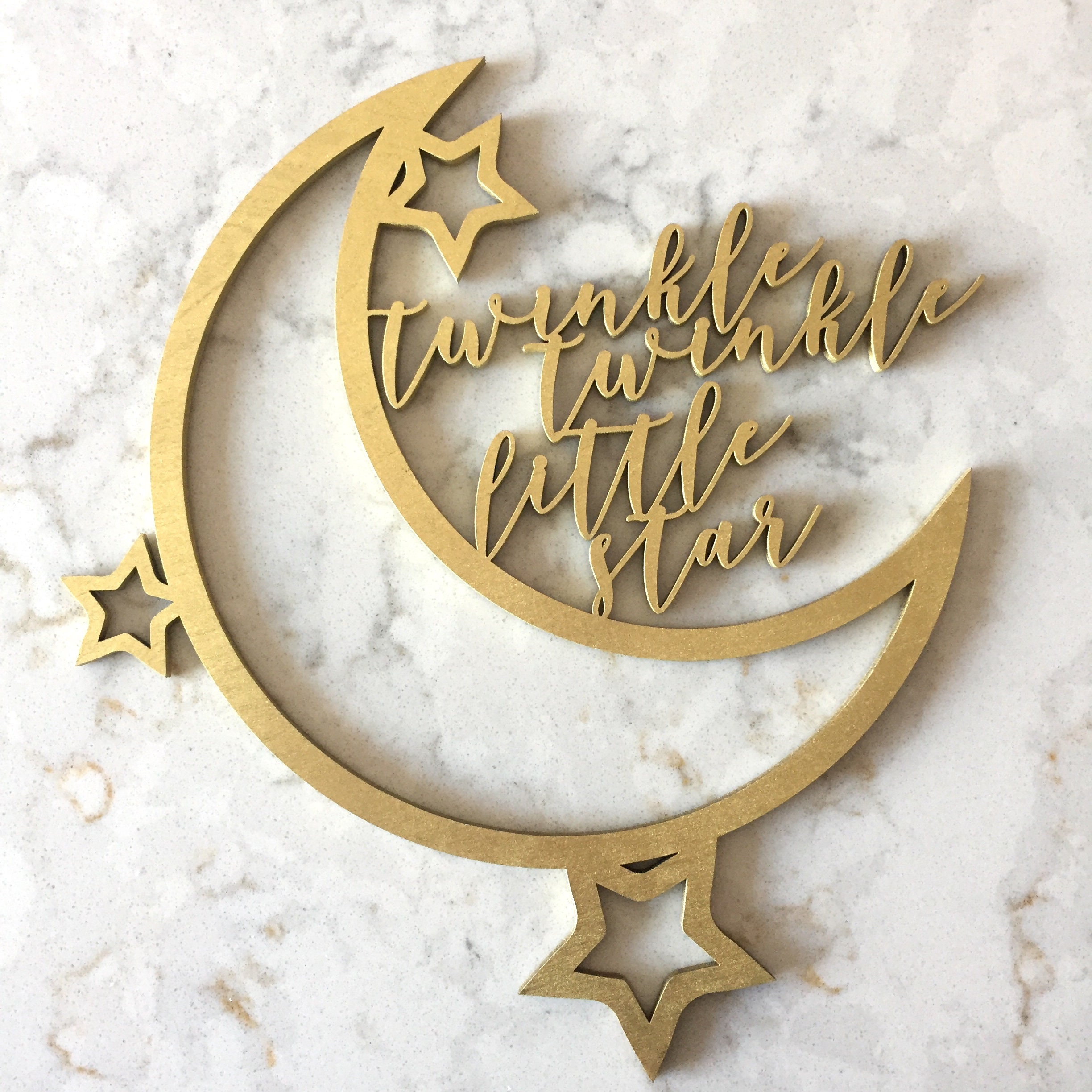 Twinkle Twinkle Little Star Sign // Nursery Decor // Twinkle - Etsy