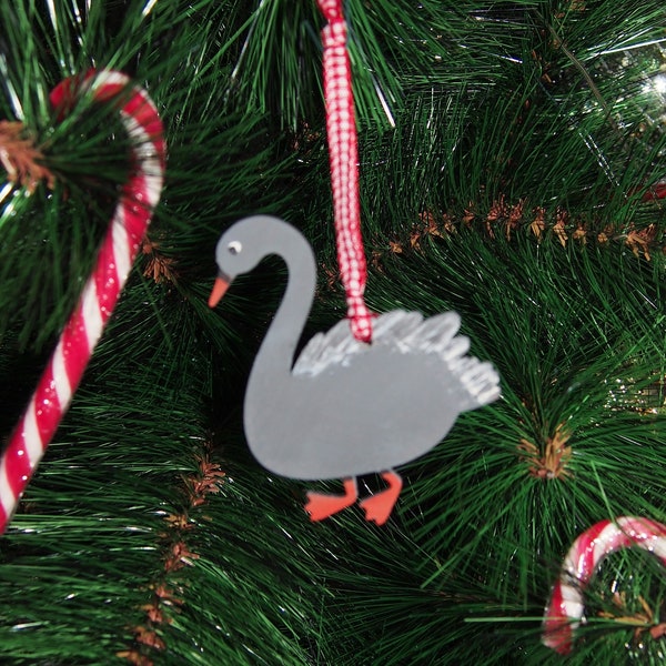 Swan Ornament - Etsy