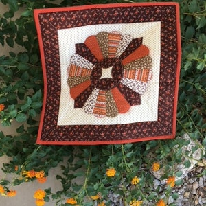 Quilted Wall Hanging Small Quilt Panel Quilt Table Topper - Etsy