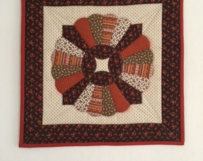 Quilted Wall Hanging, Small Quilt, Panel Quilt, Table Topper Quilt ...