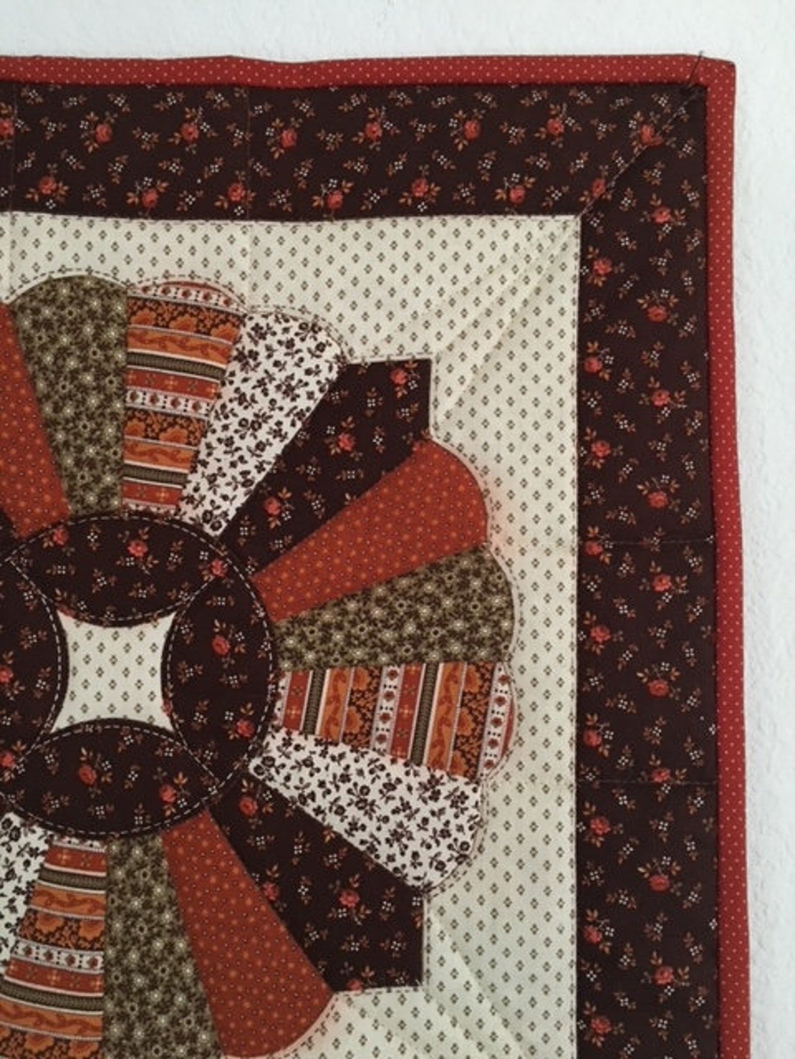 Quilted Wall Hanging Small Quilt Panel Quilt Table Topper - Etsy