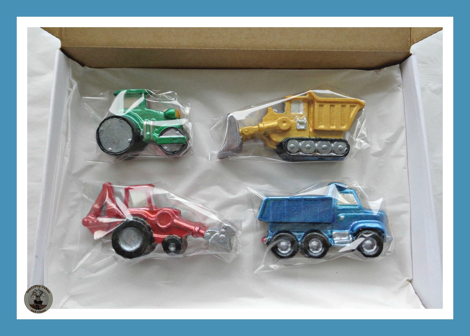 Chocolate Construction Vehicles/Construction Gift/Boys | Etsy