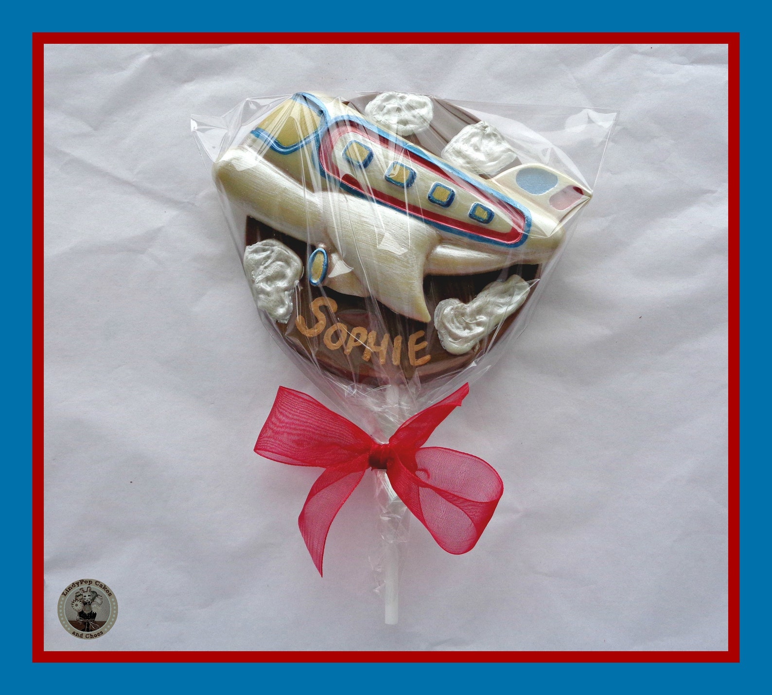 Airplane Chocolate Gift/plane/bon Voyage/holiday/vacation/air - Etsy