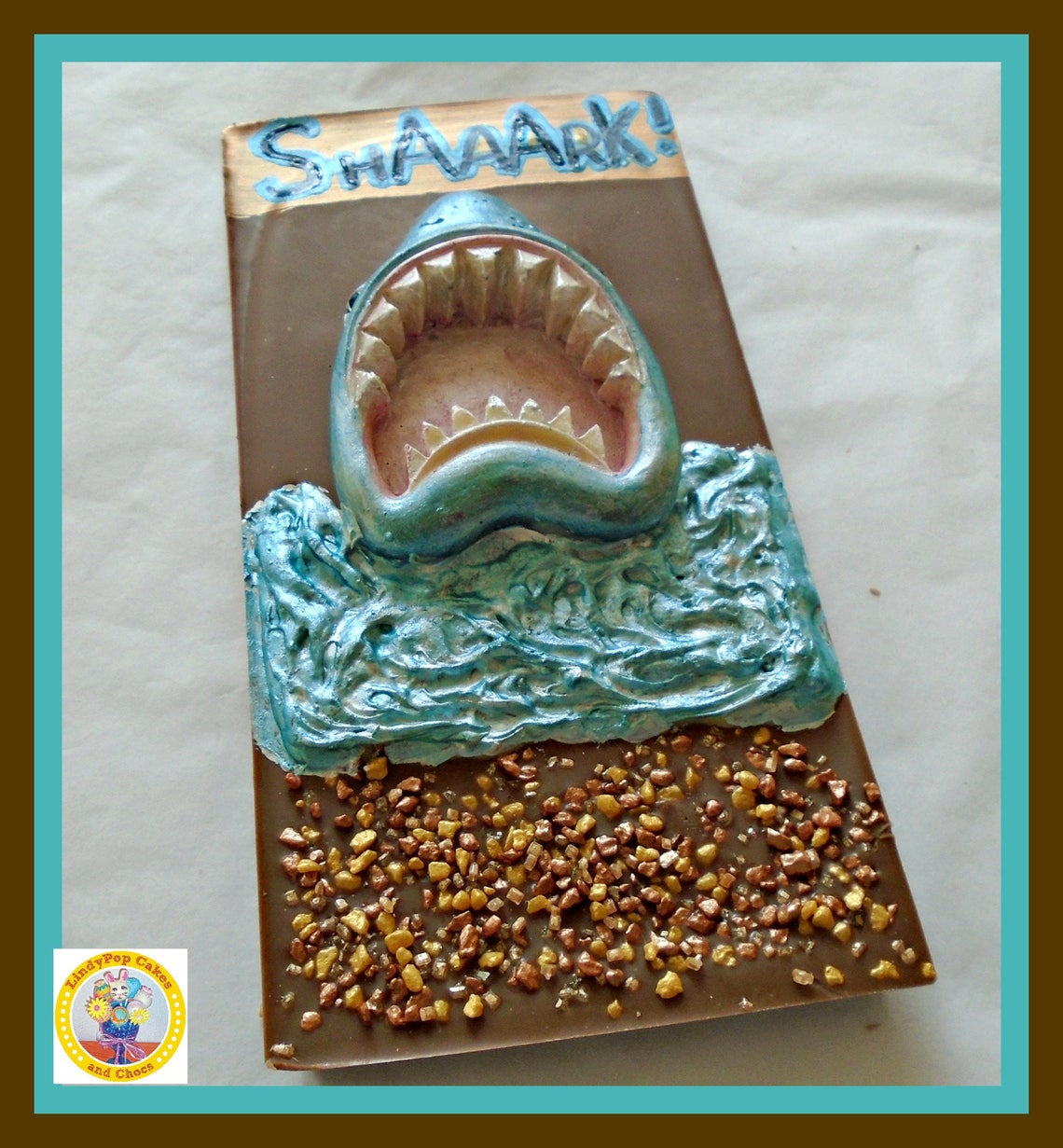 Shark Gift/chocolate Shark/jaws Chocolate Gift/edible Shark - Etsy
