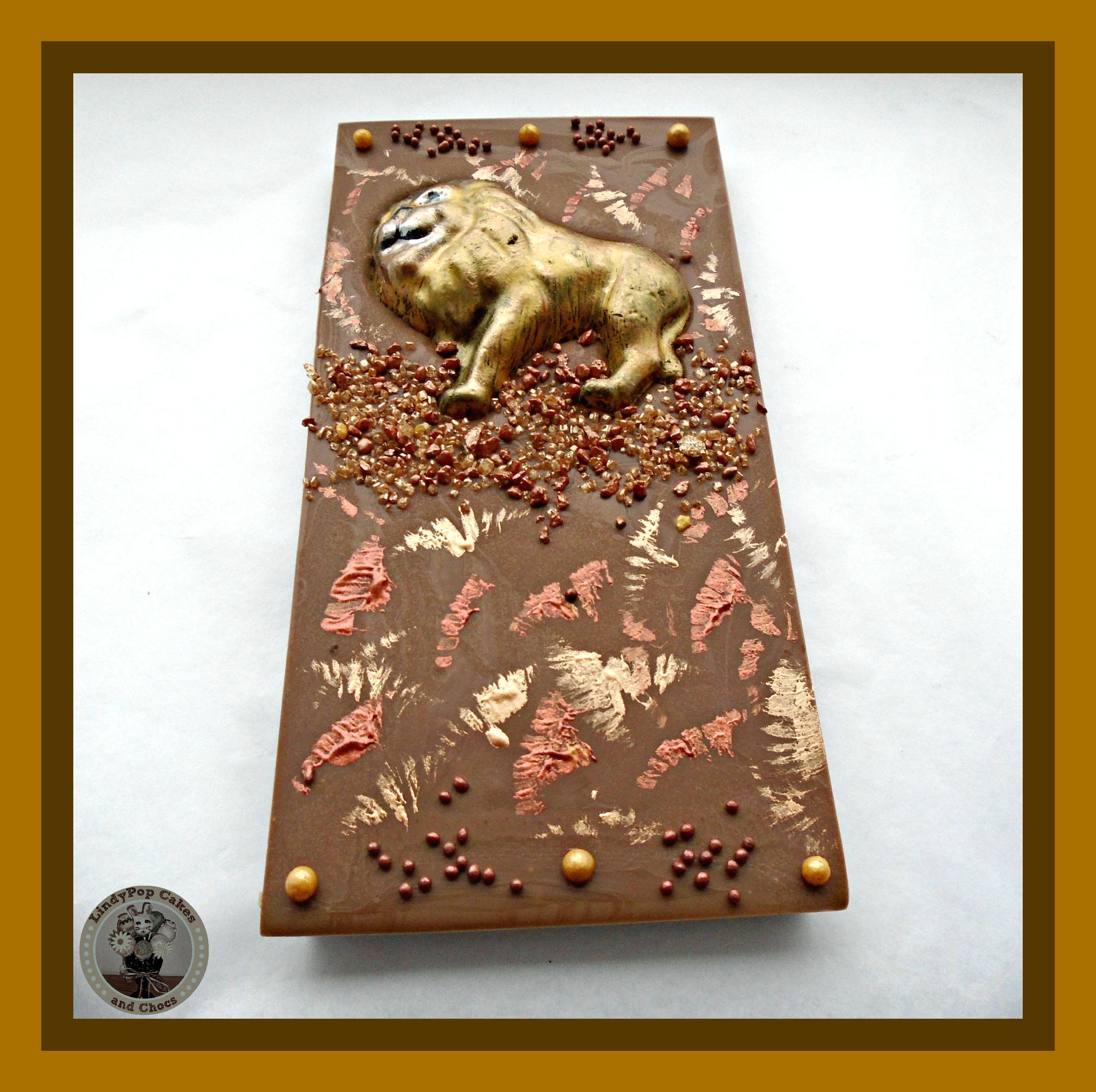 Chocolate Lion/Chocolate Gift/Edible Lion Gift/Africa/African | Etsy