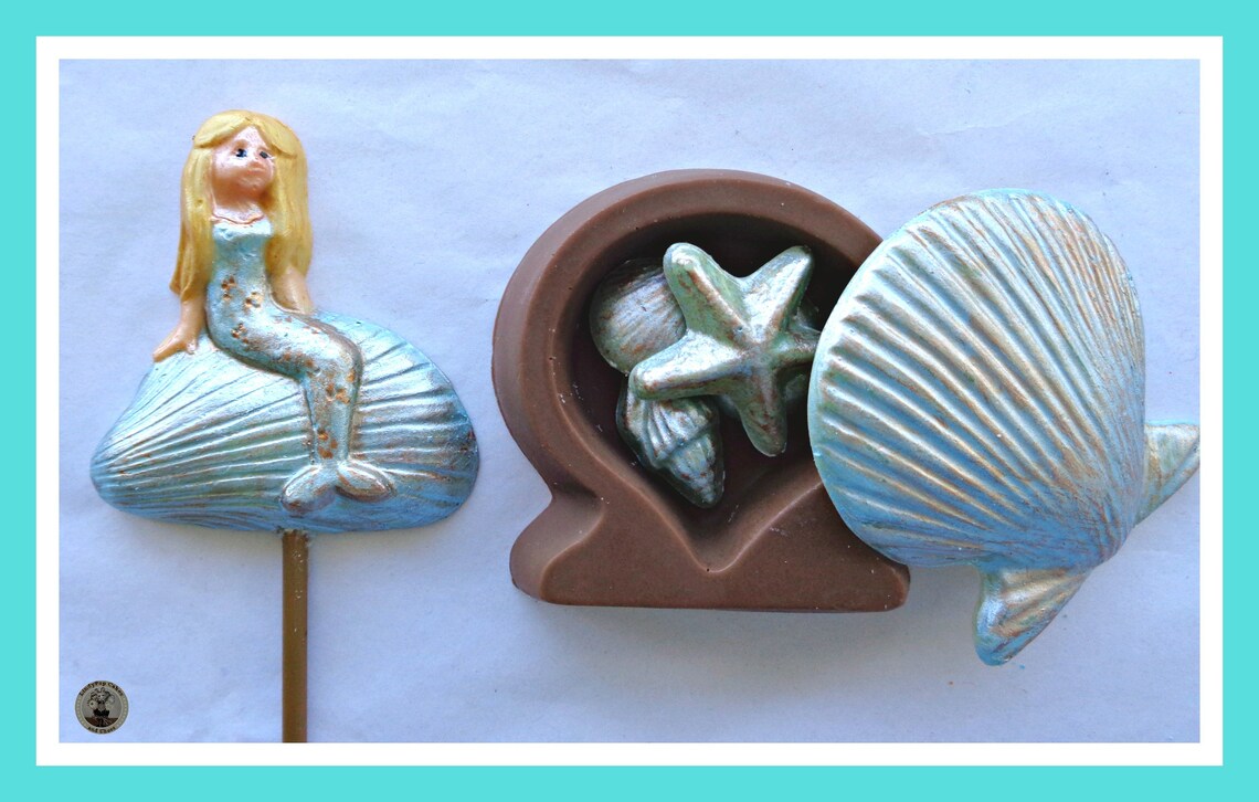 Chocolate Shell/chocolate Gift/edible Shell Box/unusual Gift - Etsy