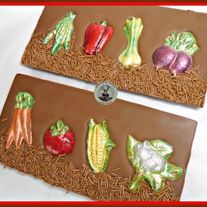 Chocolate Vegetables Gift/gardener Chocolate Gift/allotment/greengrocer ...