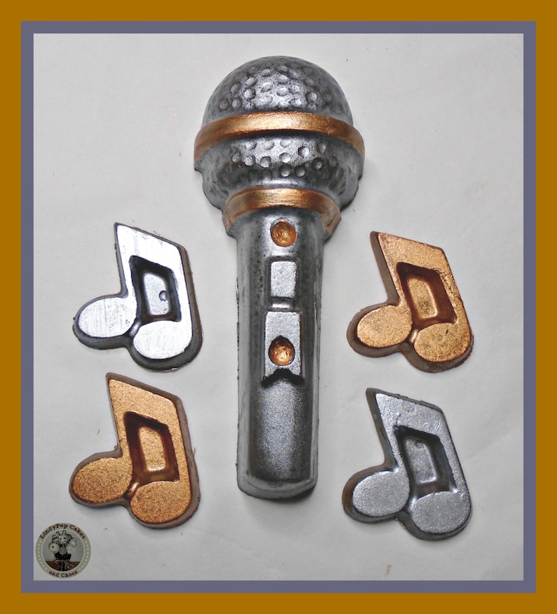 Chocolate Microphone/Singing Chocolate Gift/Singer/Pop | Etsy