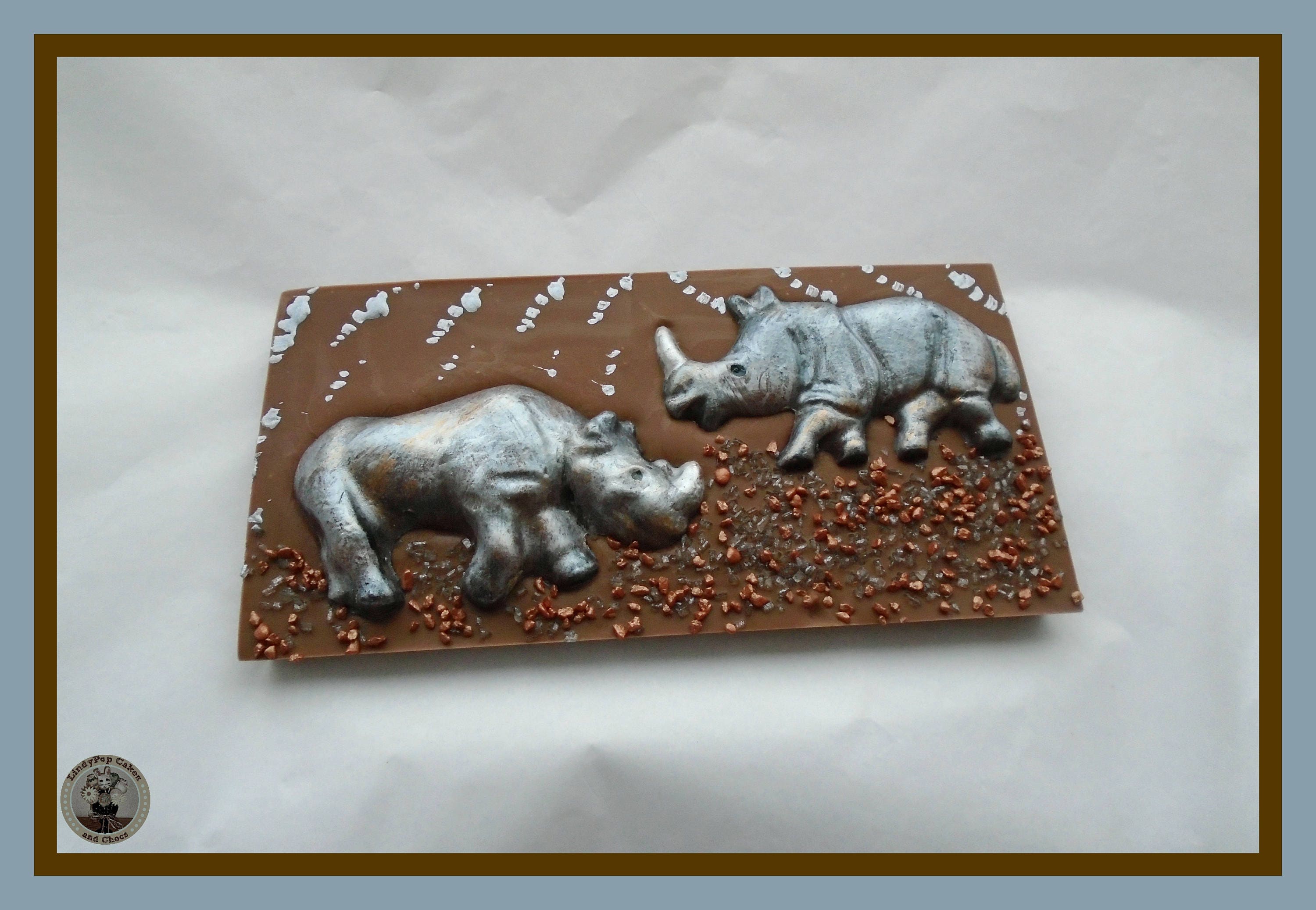 Rhino Gift/Chocolate Rhino/Edible Rhinoceros/African - Etsy.de