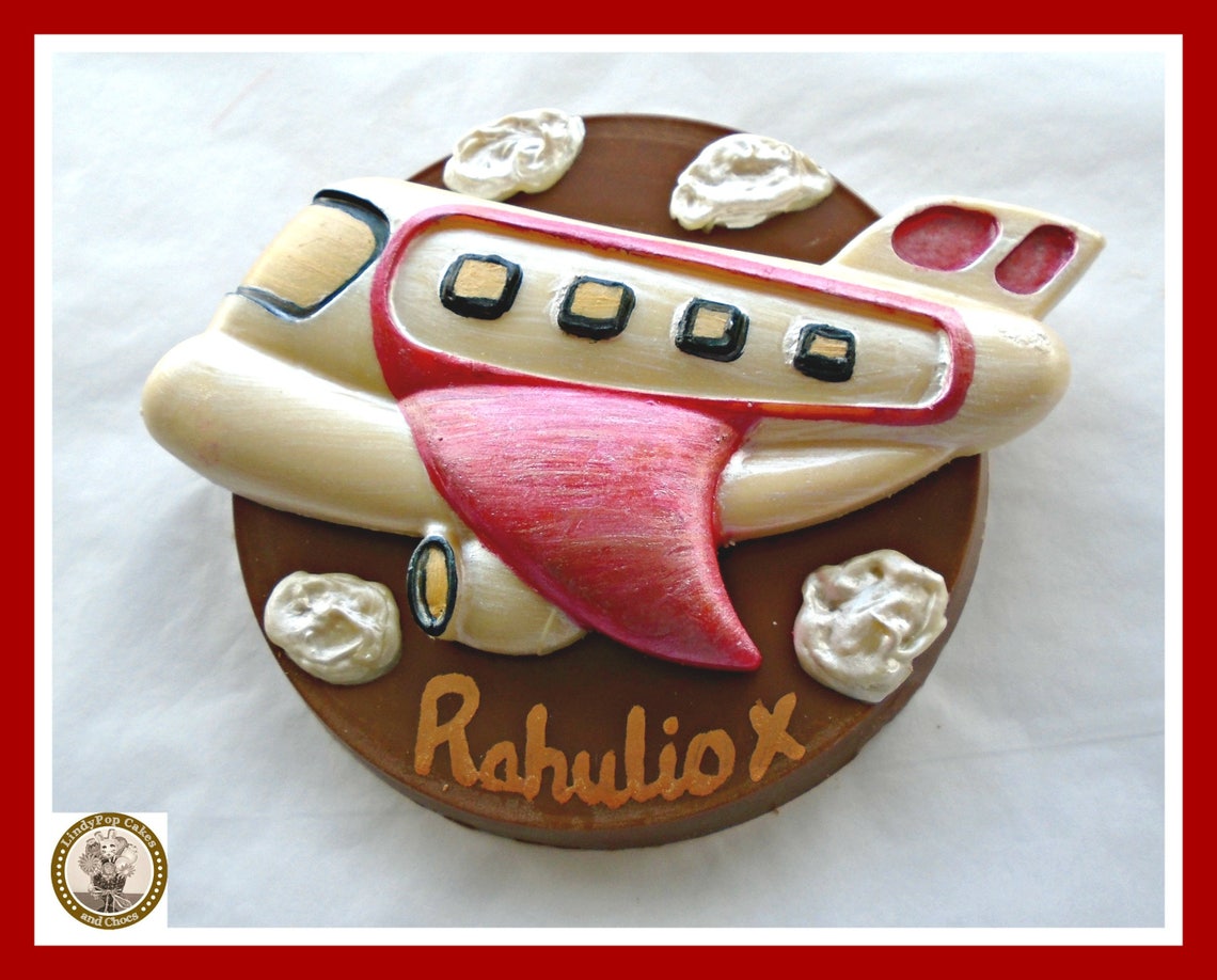 Airplane Chocolate Gift/plane/bon Voyage/holiday/vacation/air - Etsy