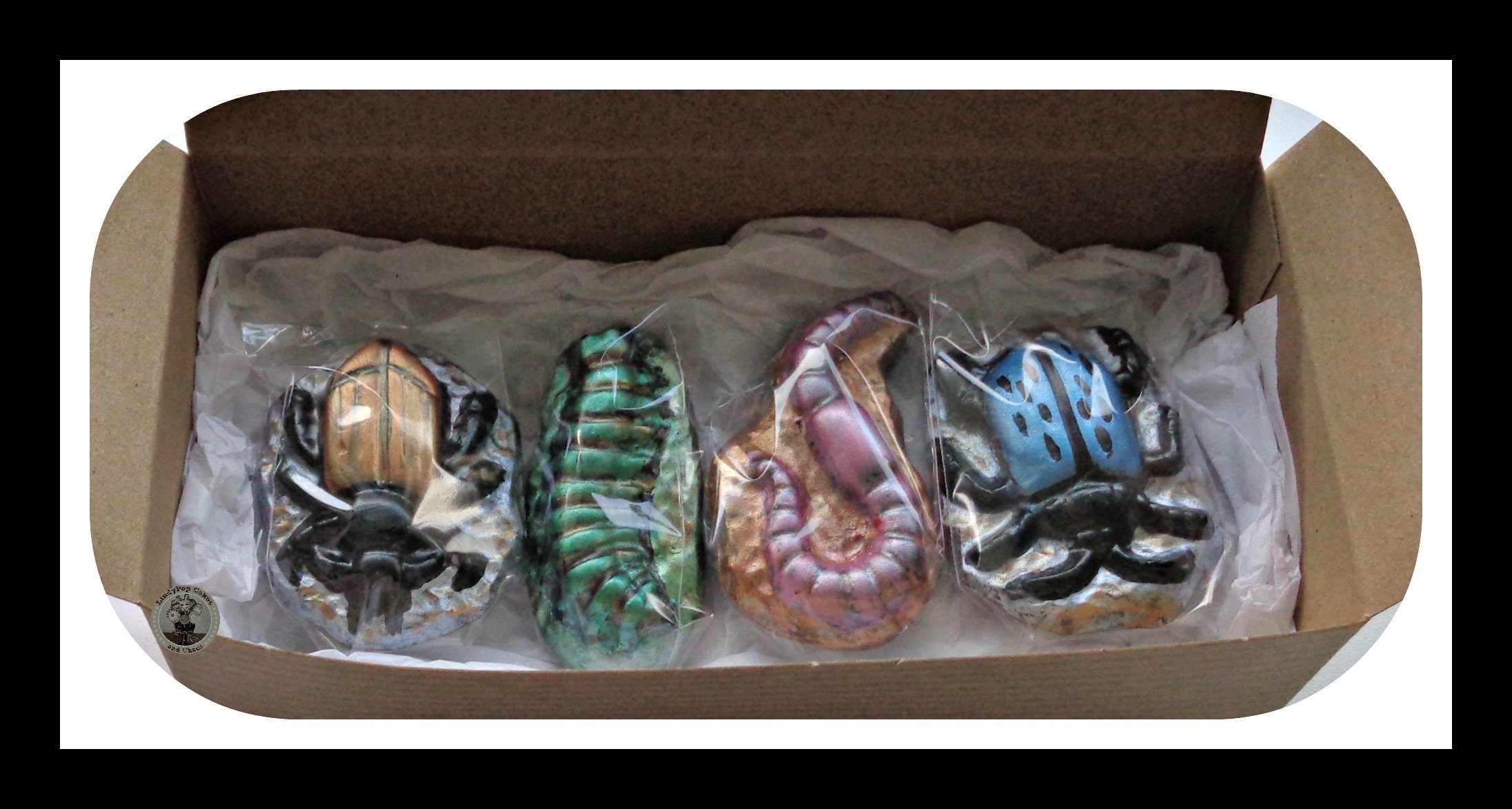 Chocolate Bugs/edible Insects/cake Topper - Etsy UK