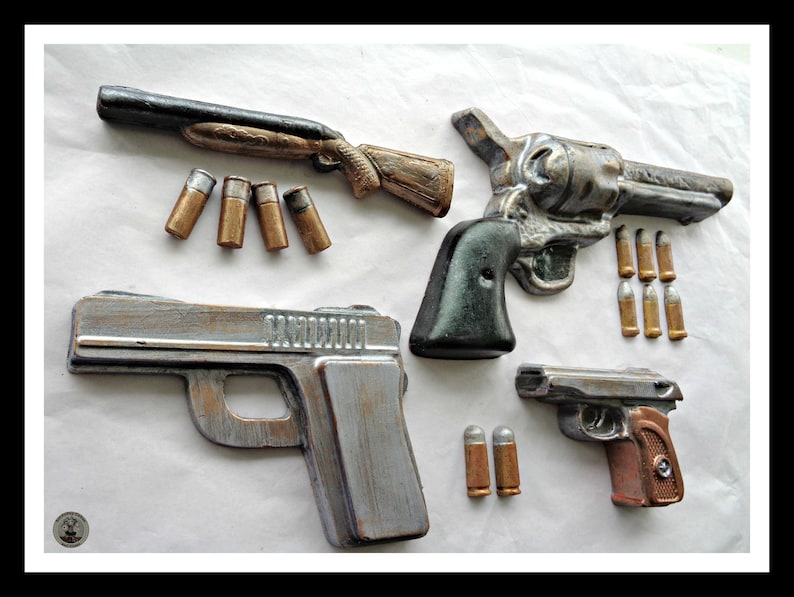 Chocolate Gun/edible Pistol/weapons/firearms/cowboy Pistol/shooting ...
