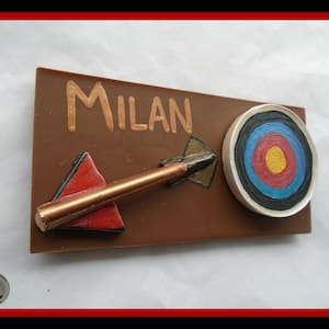 Archery Gift/chocolate Gift/archer/target/arrow/bow/arrowsmith/bullseye ...